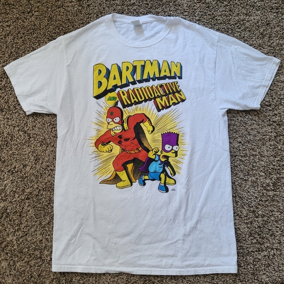 Shirts | The Simpsons Bartman Radioactive Man Tshirt M | Poshmark